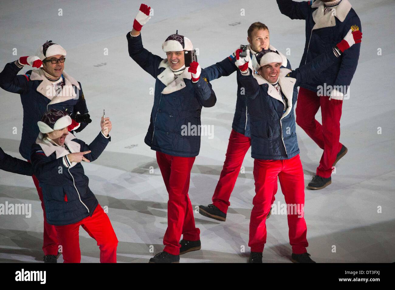 Team russia olympics opening hi-res stock photography and images - Alamy