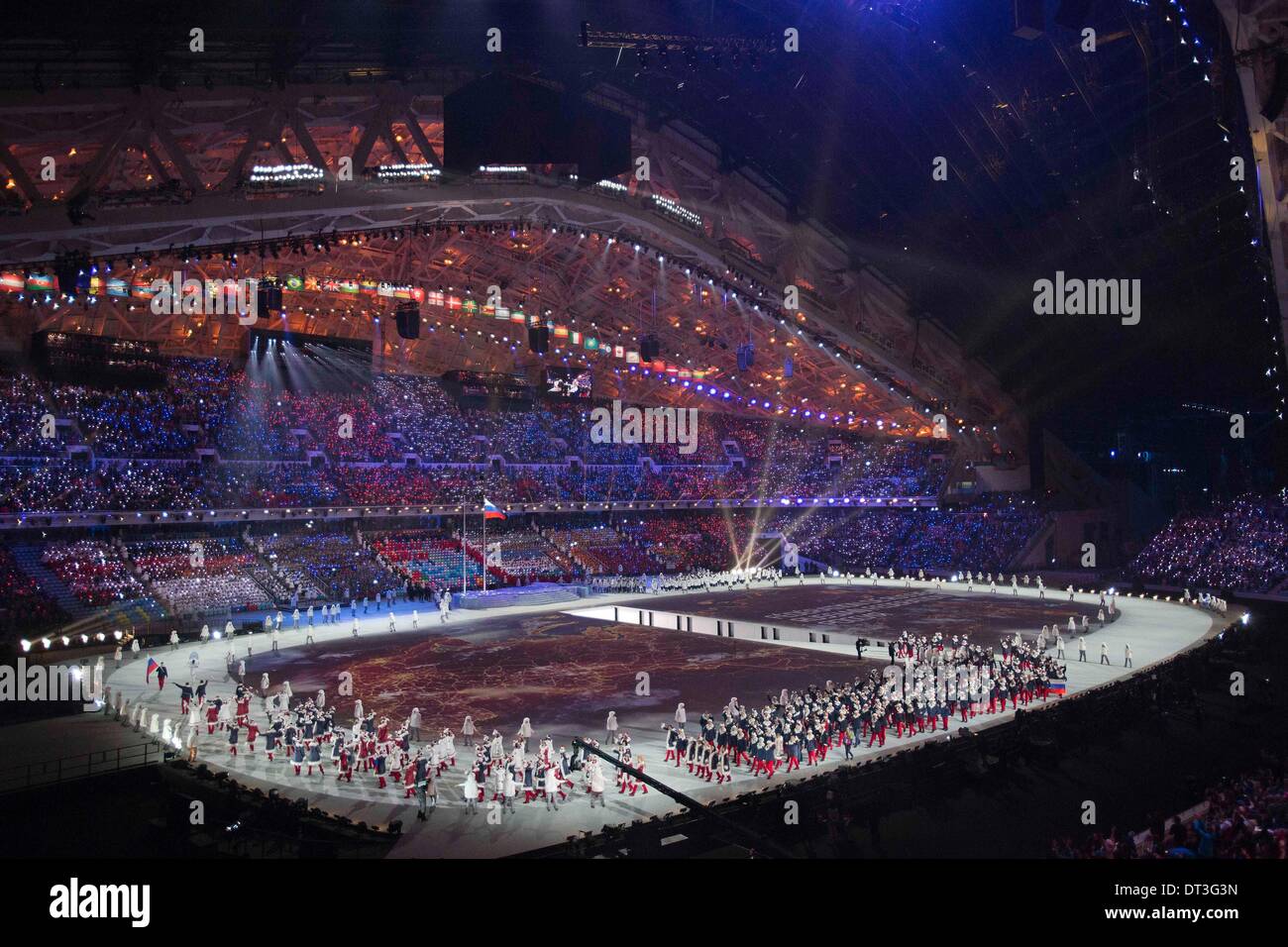 Team russia olympics opening hi-res stock photography and images - Alamy