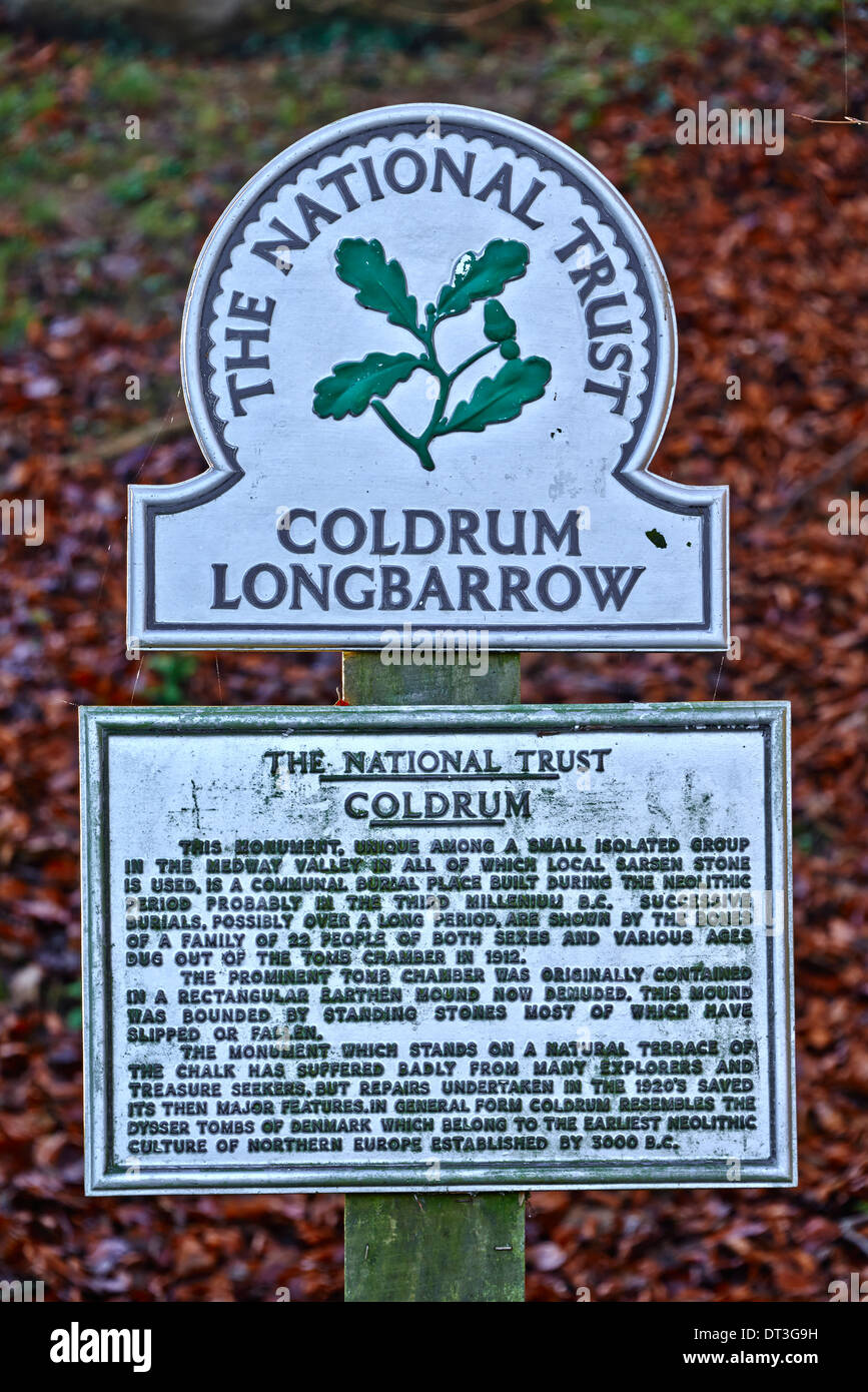 The Coldrum Long Barrow, also known as the Coldrum Stones, are the ...