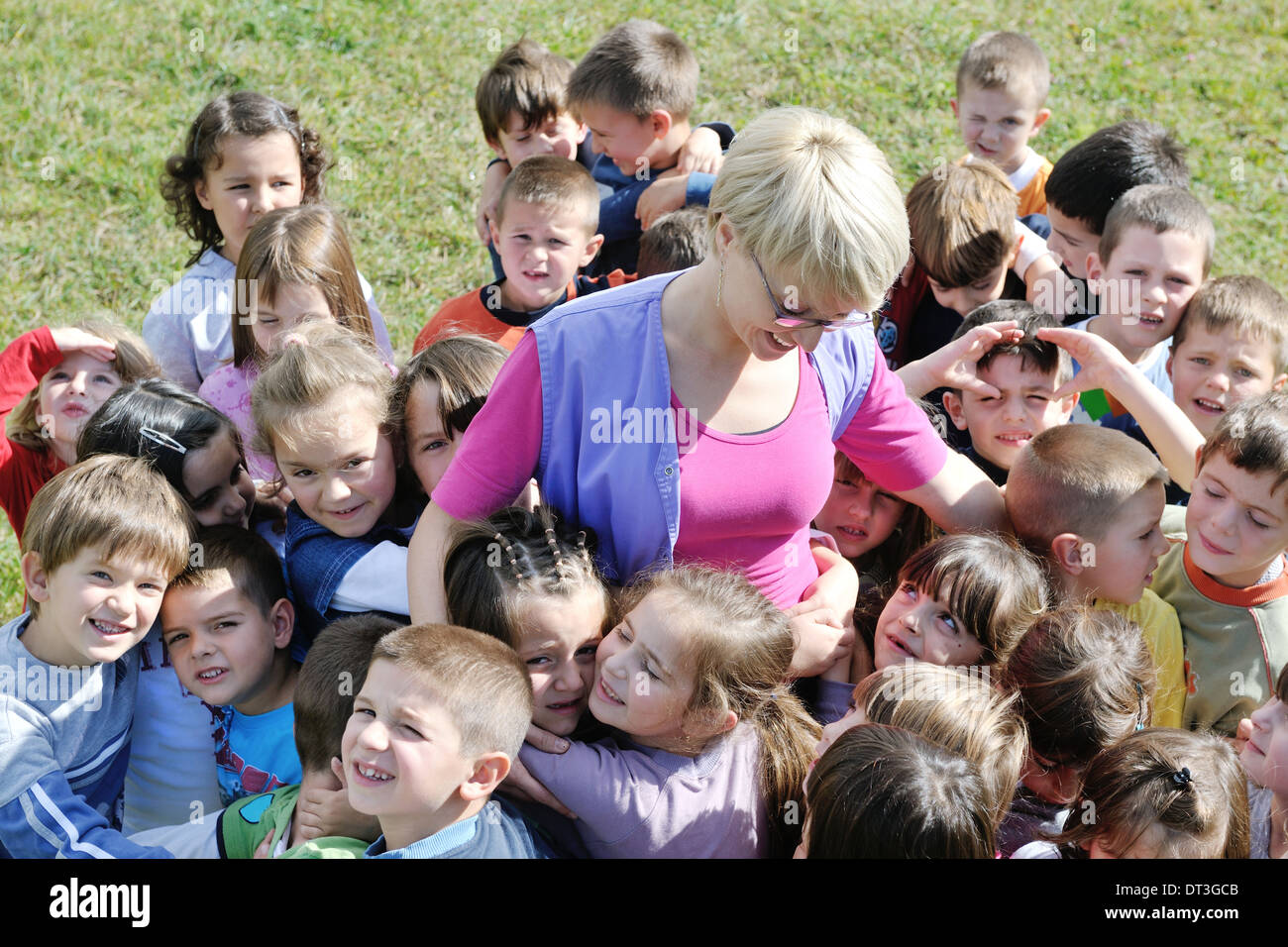 preschool kids Stock Photo - Alamy
