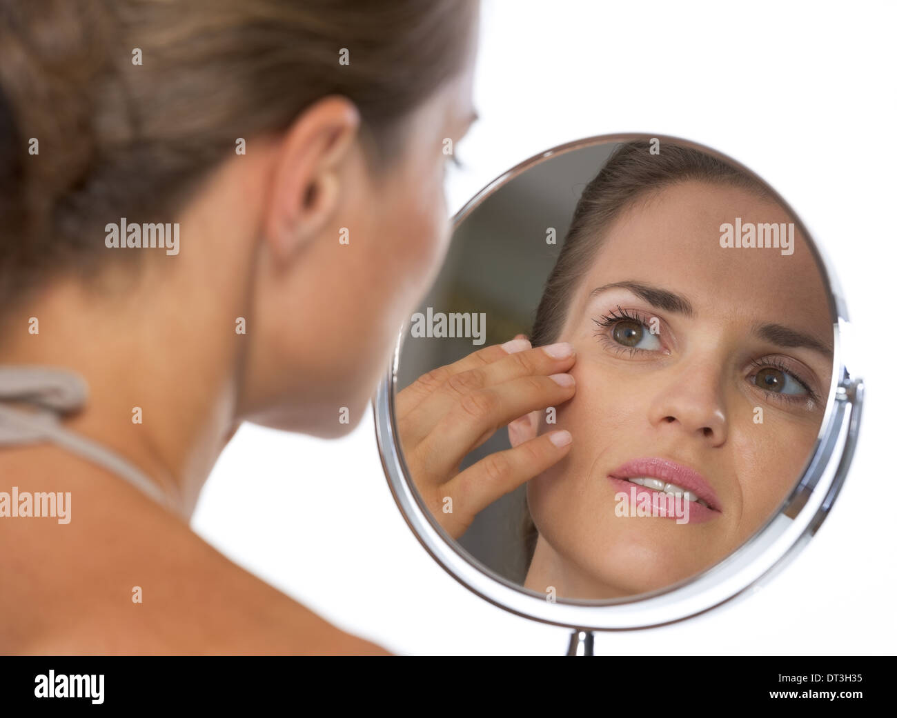 Skincare mirror check hi-res stock photography and images - Alamy