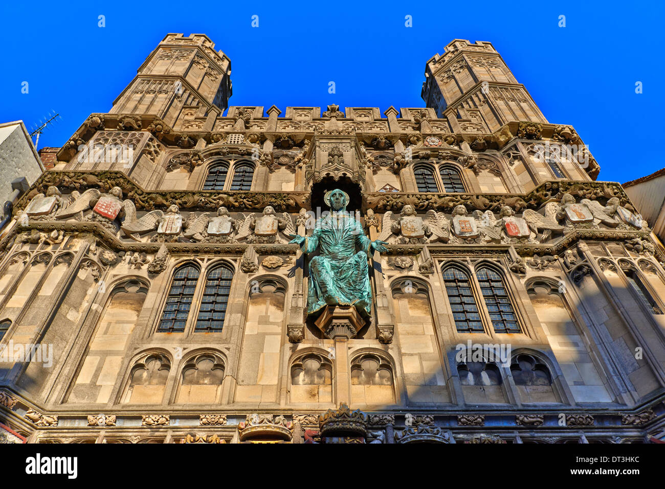 Canterbury Cathedral in Canterbury, Kent, is one of the oldest and most ...
