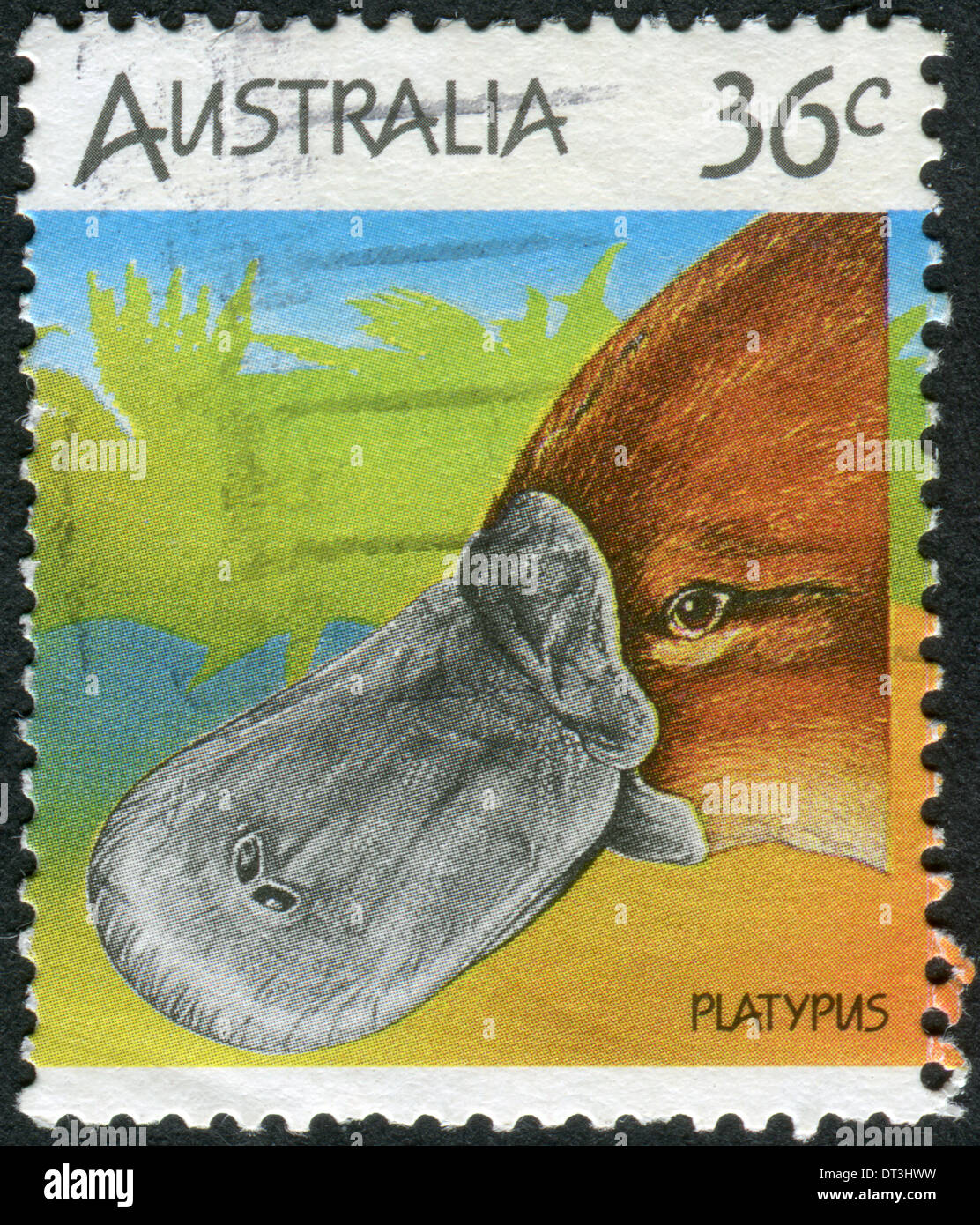 AUSTRALIA - CIRCA 1986: Postage stamp printed in Australia shows ...