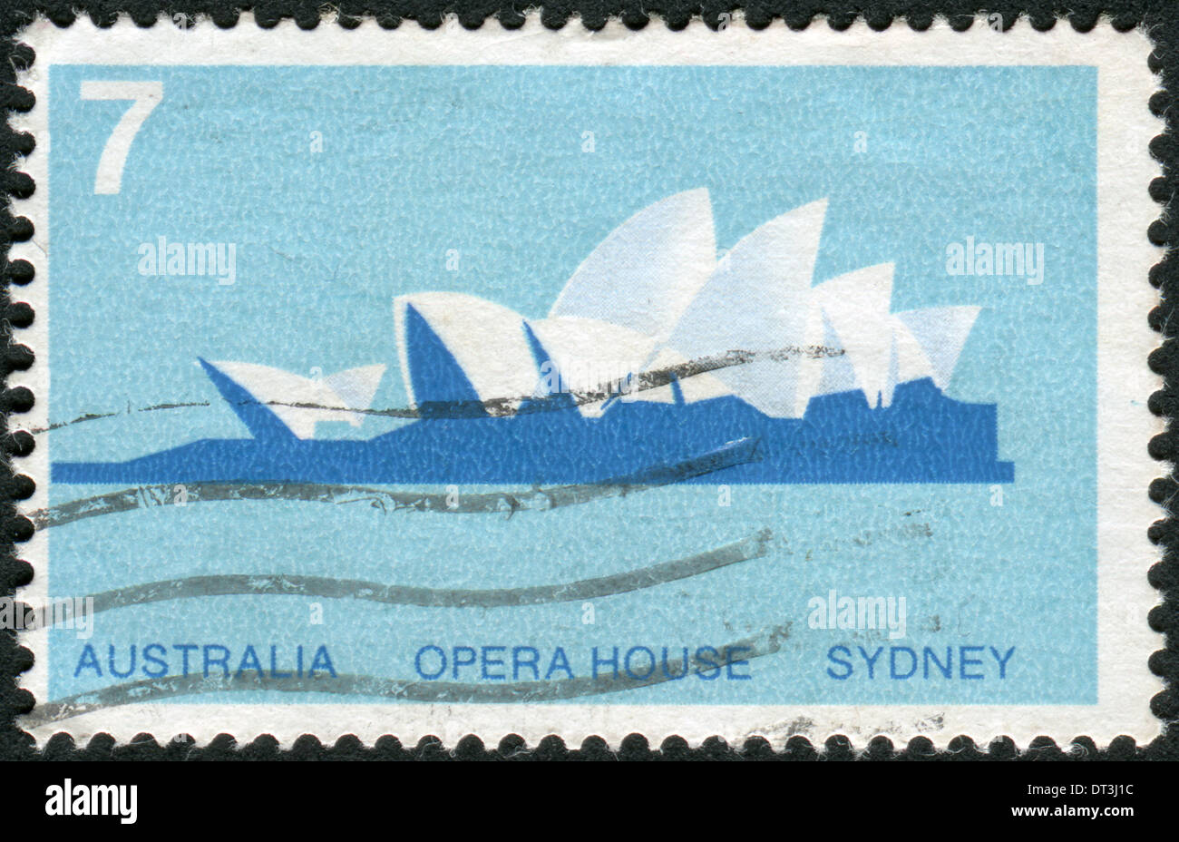 AUSTRALIA - CIRCA 1973: Postage stamp printed in Australia shows the ...