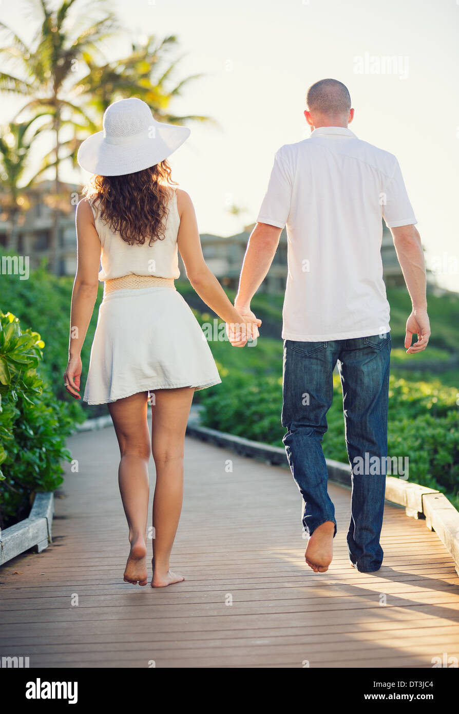 Happy romantic couple in love Stock Photo - Alamy