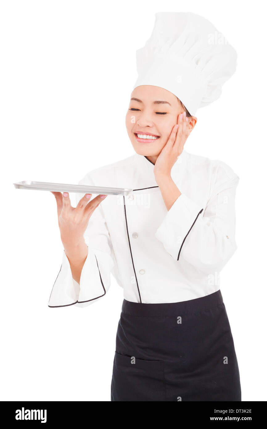 Lady chef hi-res stock photography and images - Alamy