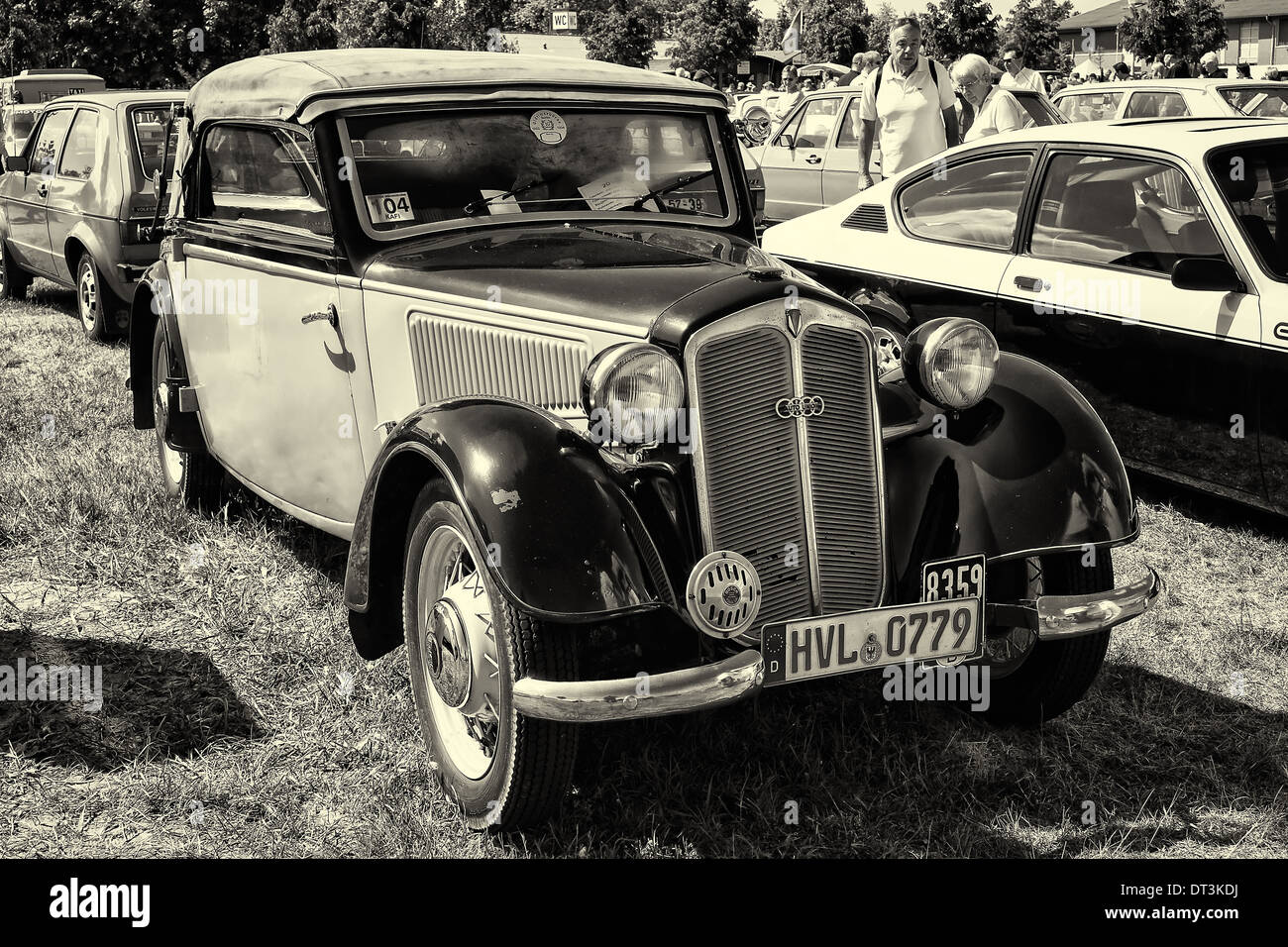Two-door convertible DKW F8 (IFA Stock Photo - Alamy