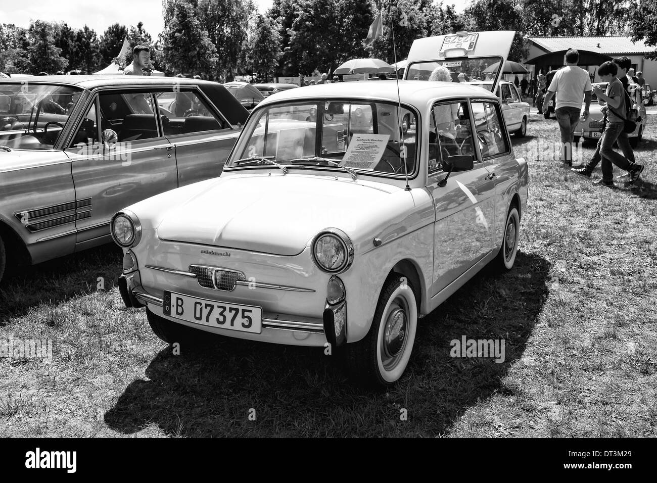 Supermini Autobianchi Bianchina Panoramica (station wagon Stock Photo ...