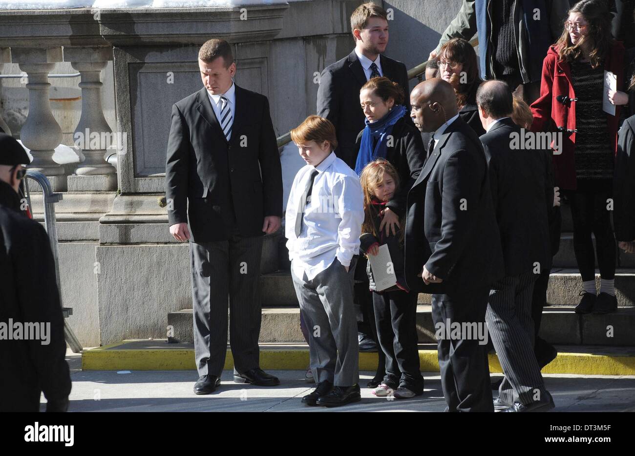 New York, NY, USA. 7th Feb, 2014. Mimi O'Donnell, Tallulah Hoffman and ...