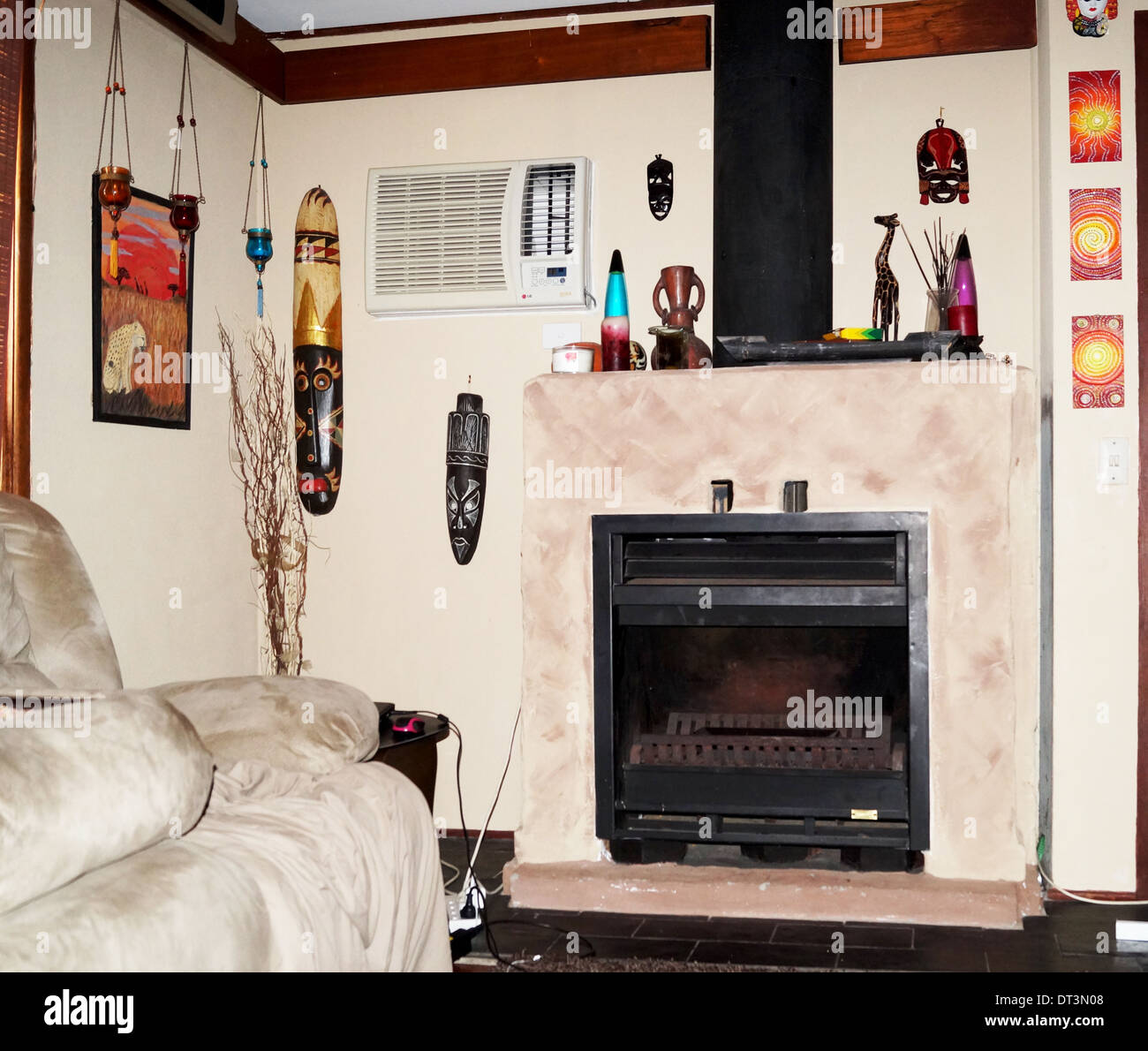 Chimney inside home Stock Photo - Alamy