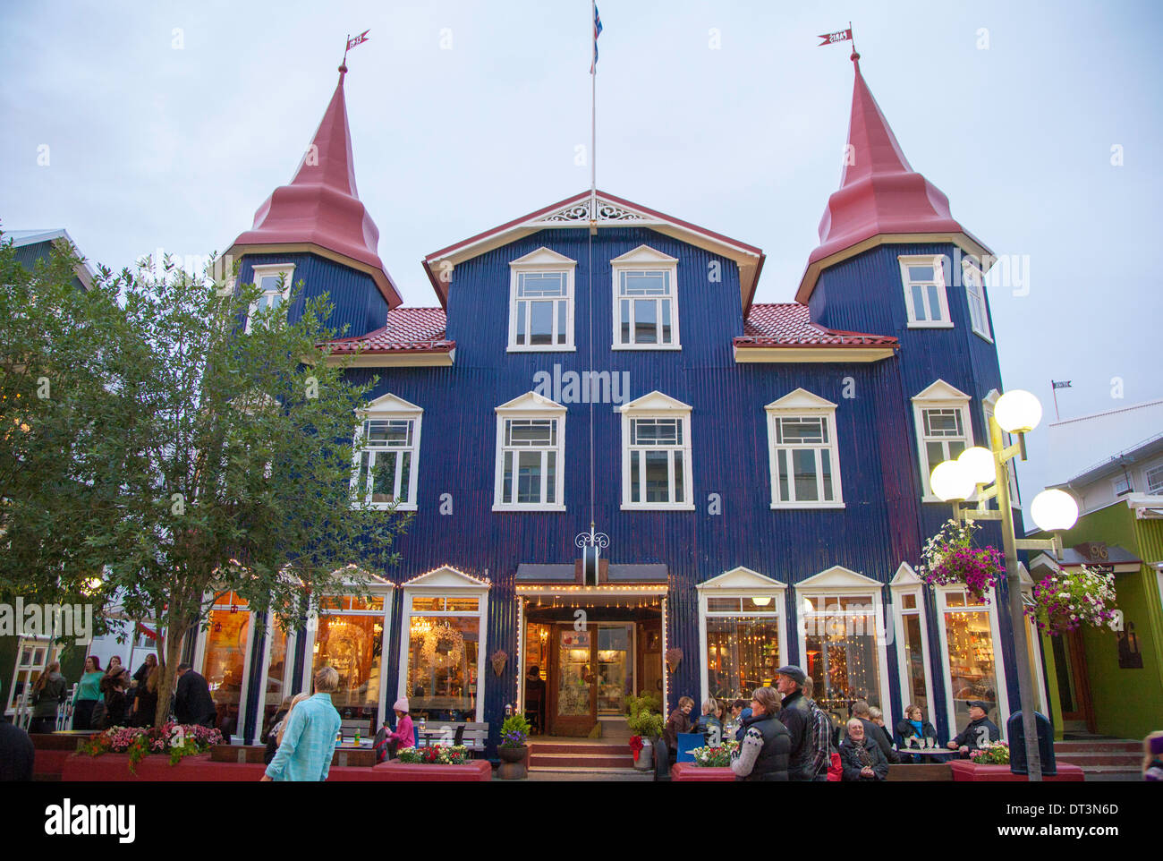 Iceland cafe exterior hi-res stock photography and images - Alamy