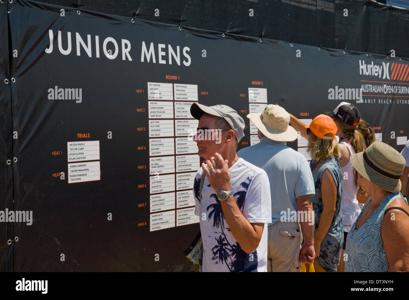 Sydney, Australia. 8th February 2014. Day One of the Hurley Australian ...