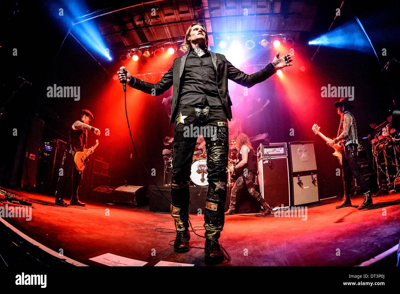 Toronto, Ontario, Canada. 7th Feb, 2014. American rock band Buckcherry ...