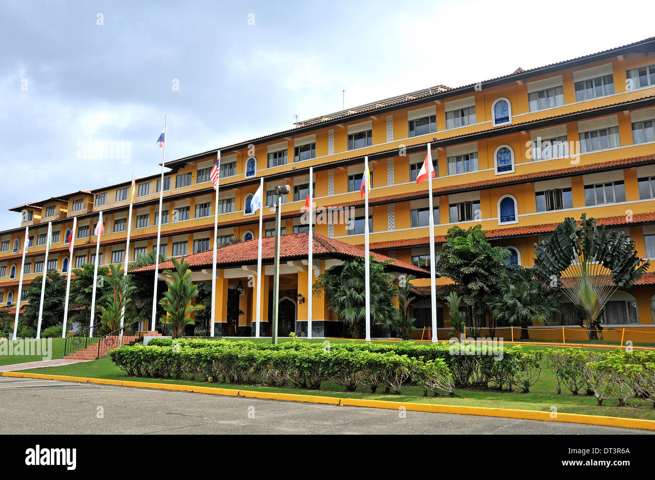 hotel Melia Colon Panama Stock Photo - Alamy