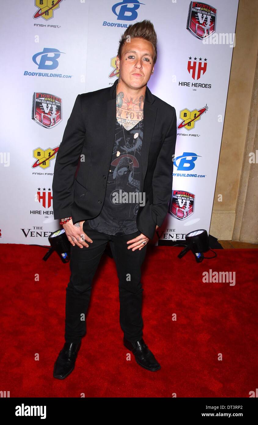 Las Vegas, NV, USA. 7th Feb, 2014. Jacoby Shaddix at arrivals for Sixth ...