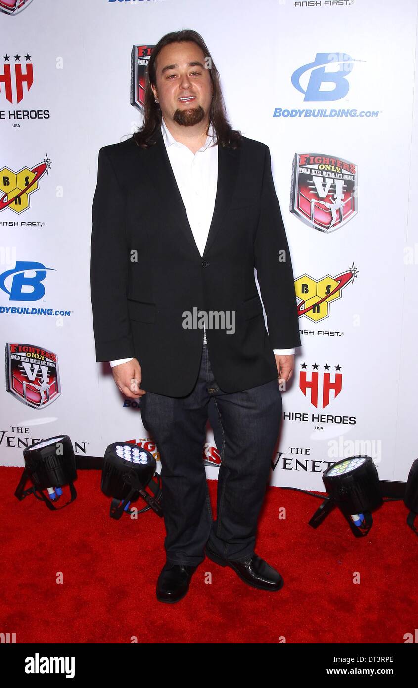 Las Vegas, NV, USA. 7th Feb, 2014. Chumlee at arrivals for Sixth Annual ...