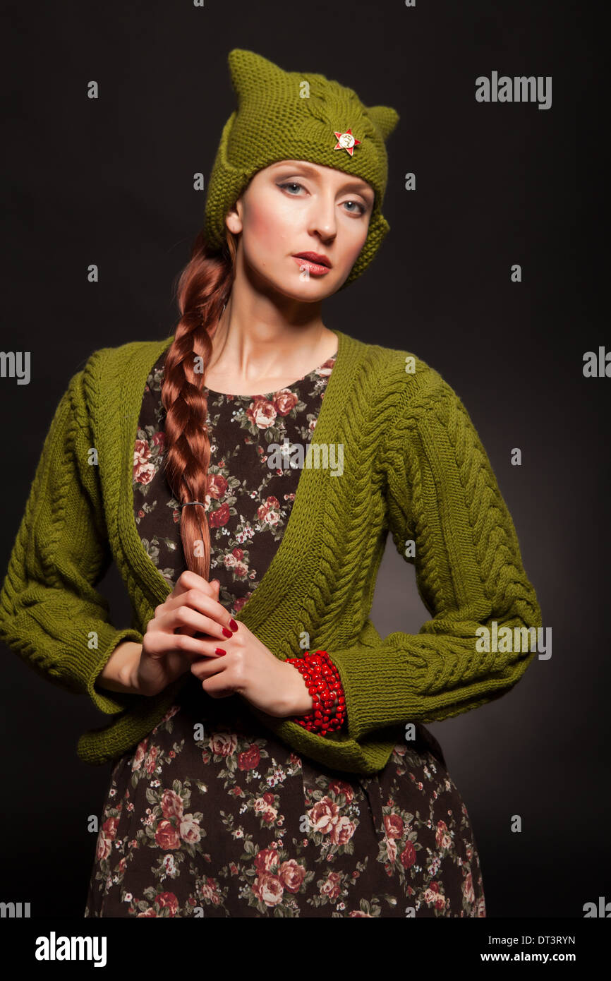 Russian girl ussr hi-res stock photography and images - Alamy