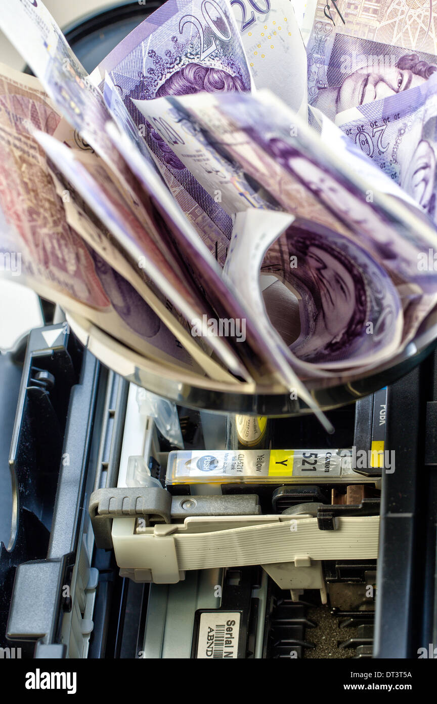 Printer cartridge money hi-res stock photography and images - Alamy