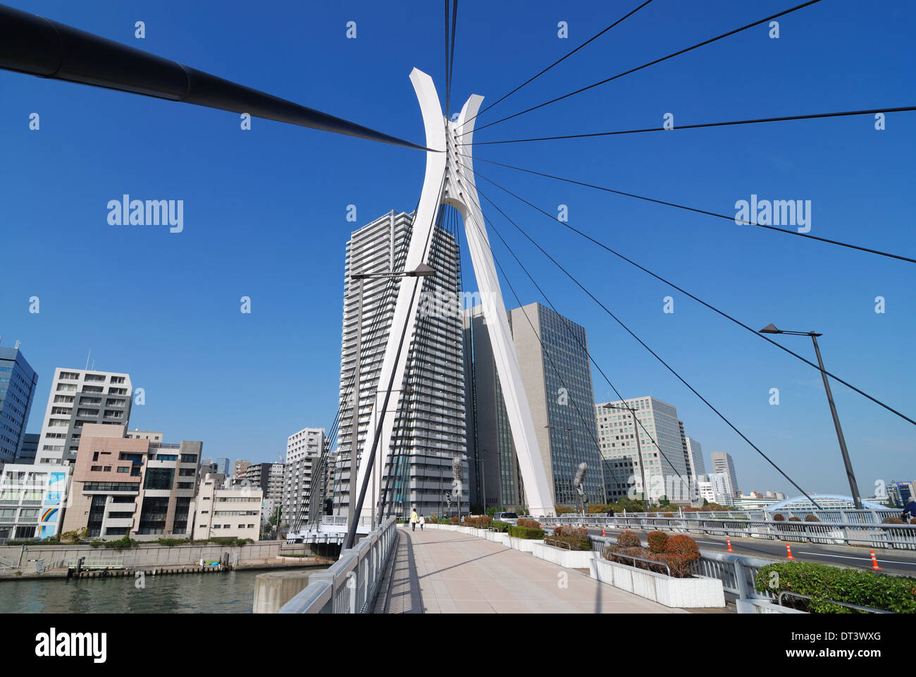 Chuo ohashi bridge in tokyo hi-res stock photography and images - Alamy