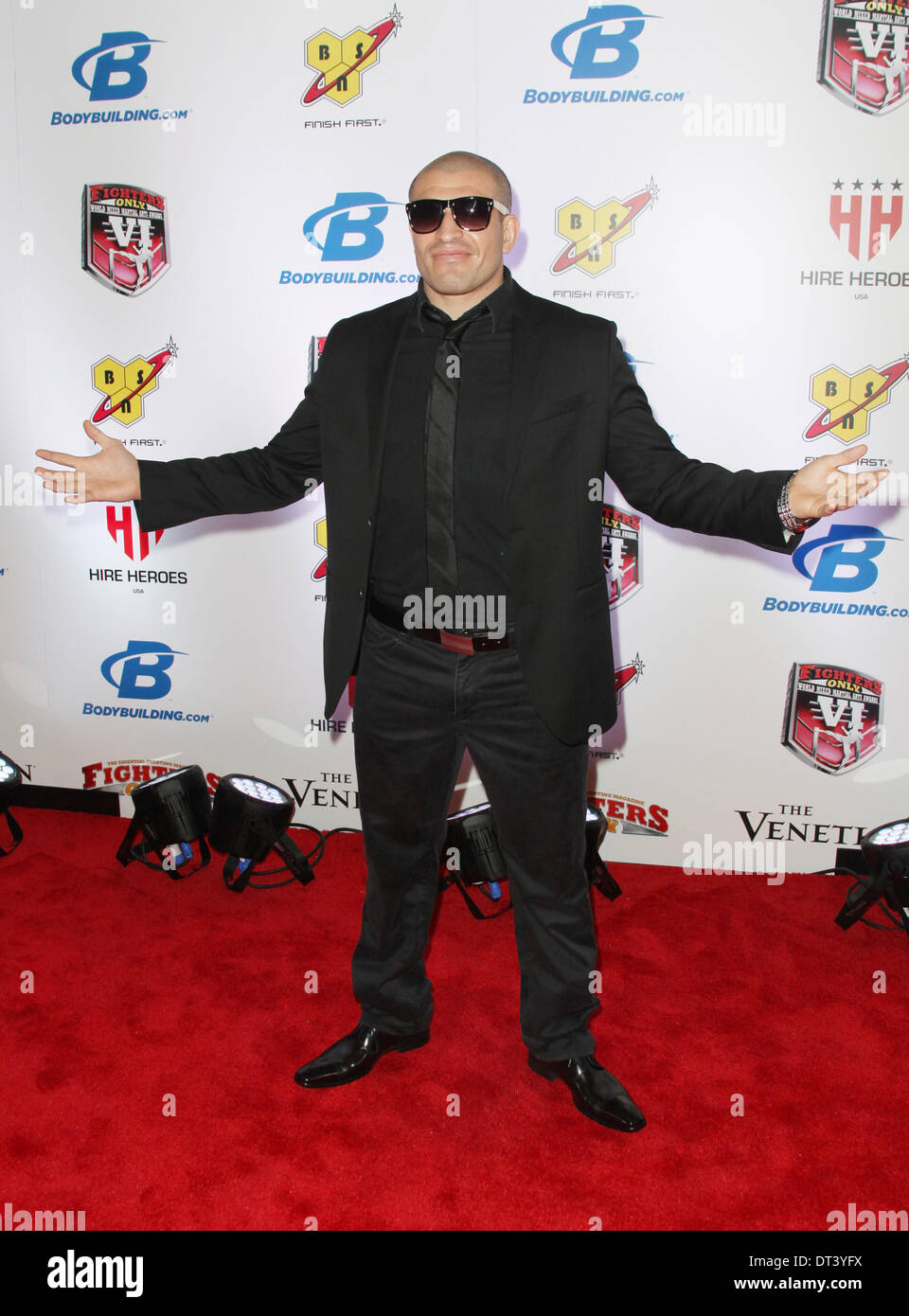 Las Vegas, Nevada, USA. 7th Feb, 2014. Combate Americas fighter Danny ...