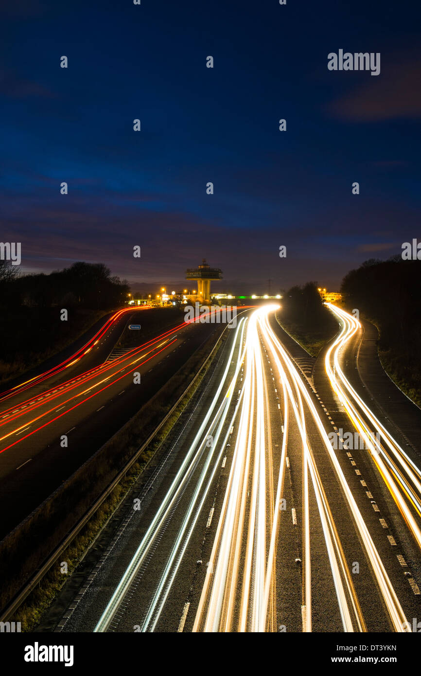 Lancashire motorway hi-res stock photography and images - Alamy