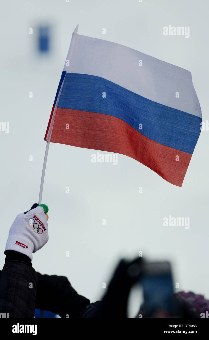 Russian winter olympics flag hi-res stock photography and images - Alamy