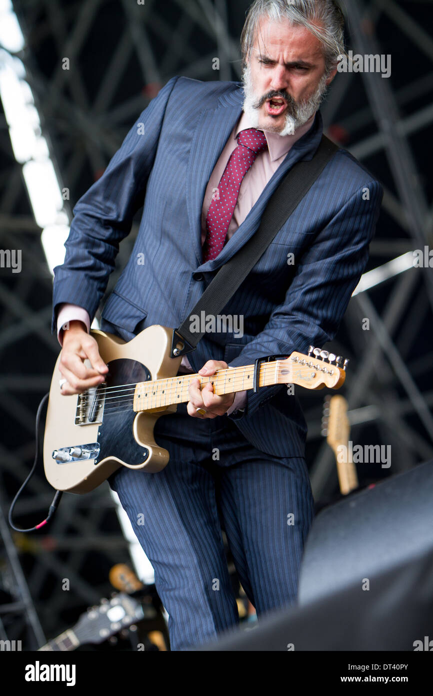 Rho Milan Italy. 04th June 2012. The Belgian rock band TRIGGERFINGER ...