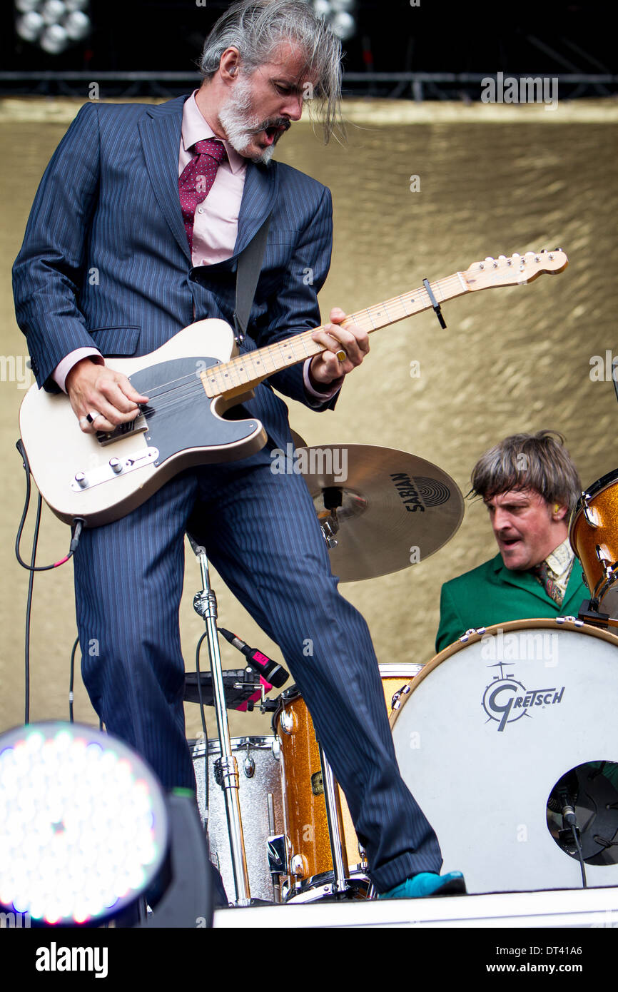 Rho Milan Italy. 04th June 2012. The Belgian rock band TRIGGERFINGER ...