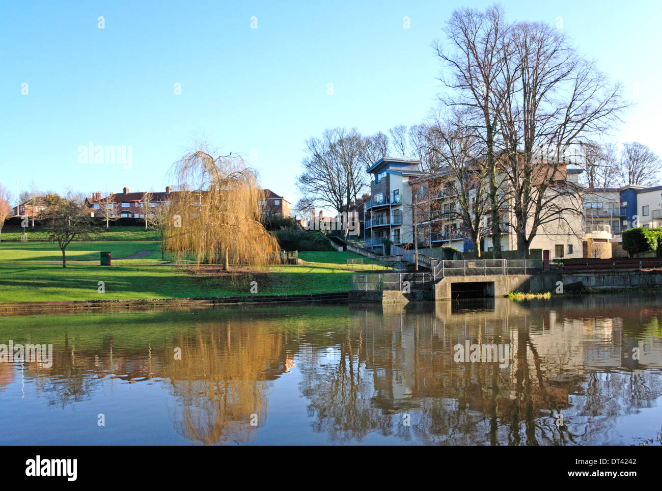 Wensum park winter hi-res stock photography and images - Alamy