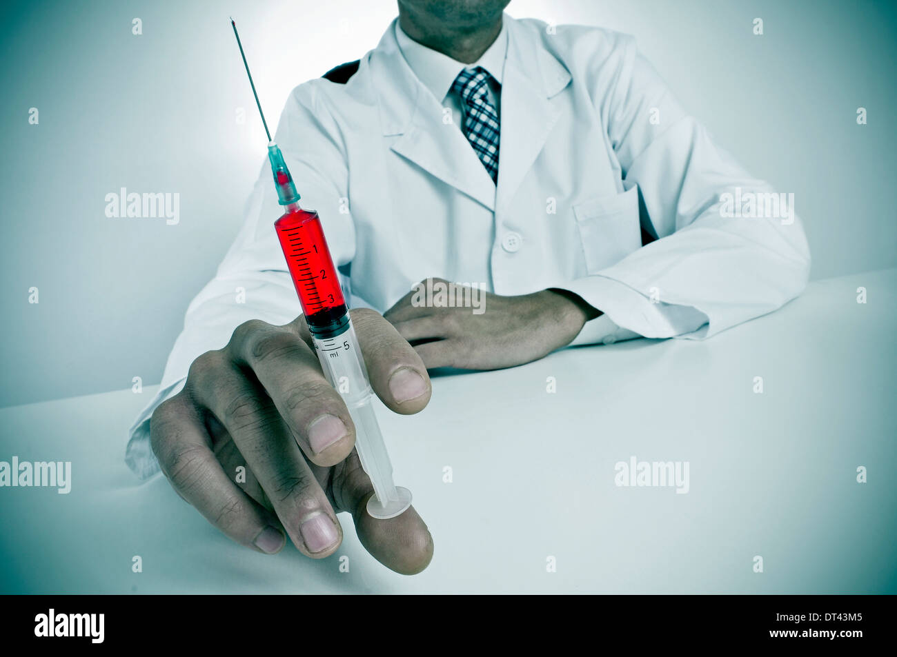 Evil Doctor With Needle