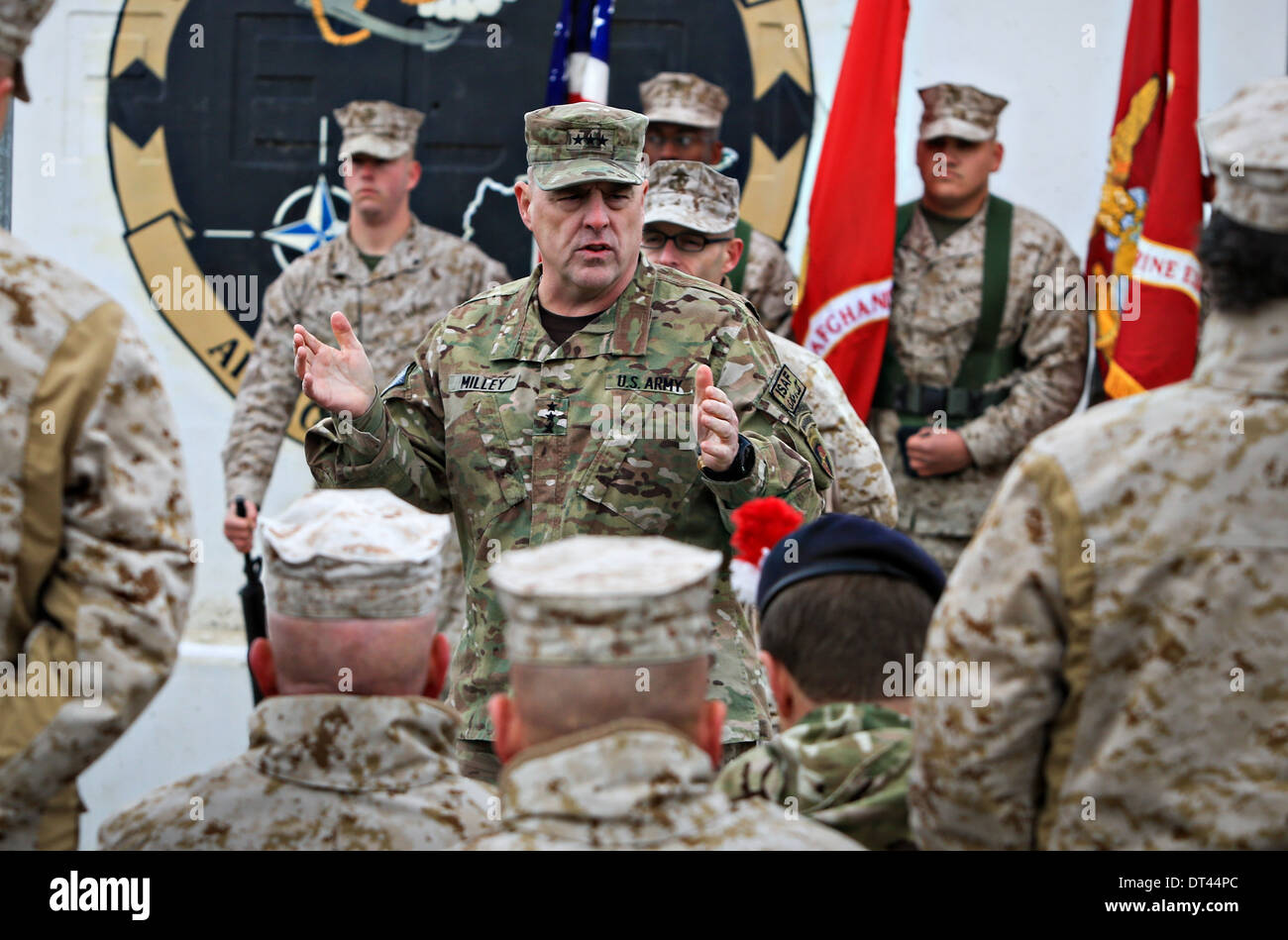 US Army Lieutenant Gen. Mark A. Milley, commanding general ...