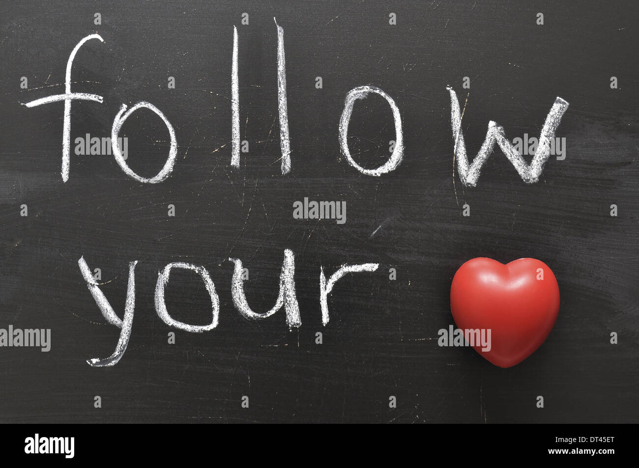 Follow the heart hi-res stock photography and images - Alamy