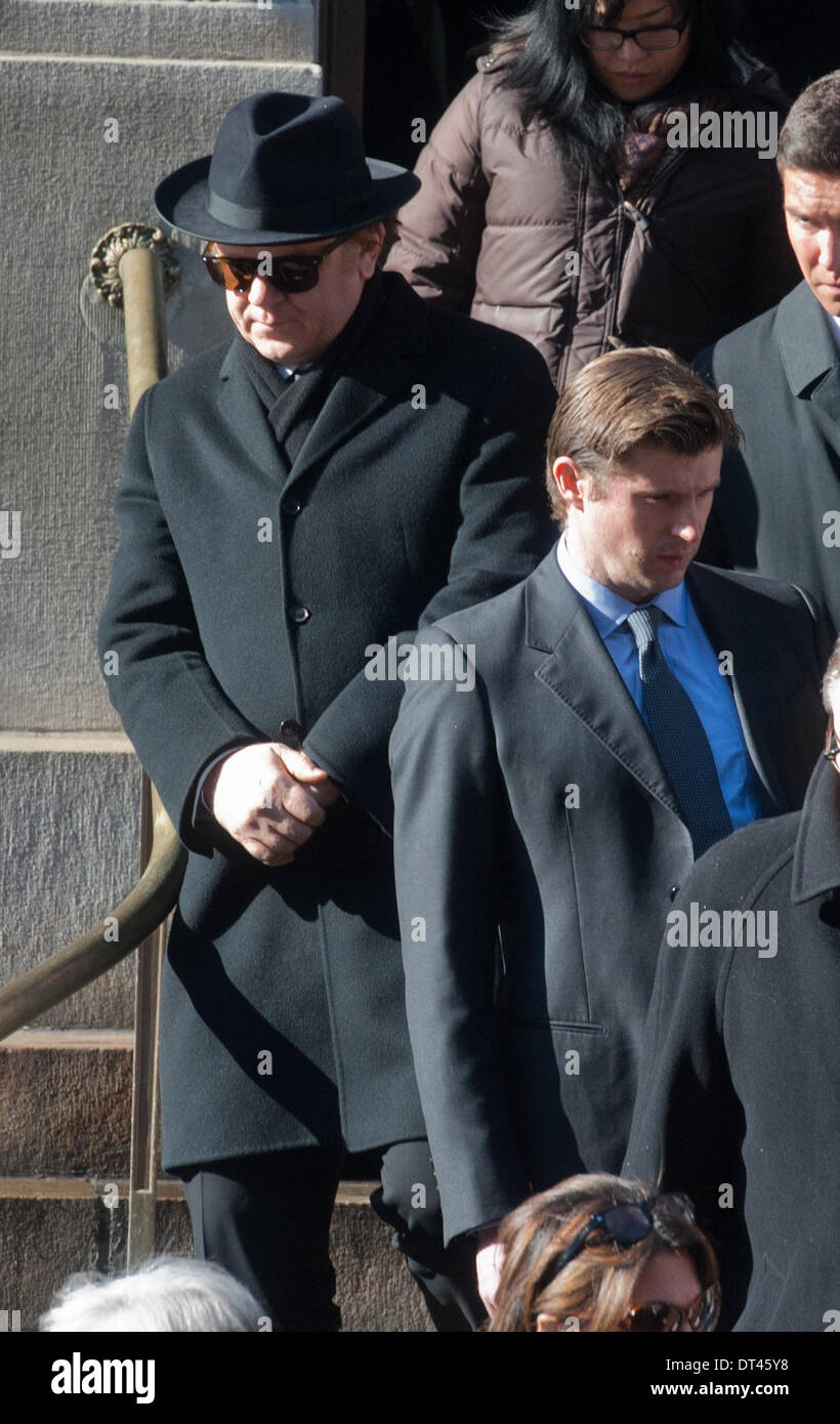 Manhattan, New York, USA. 7th Feb, 2014. JOHN C. REILLY following the ...