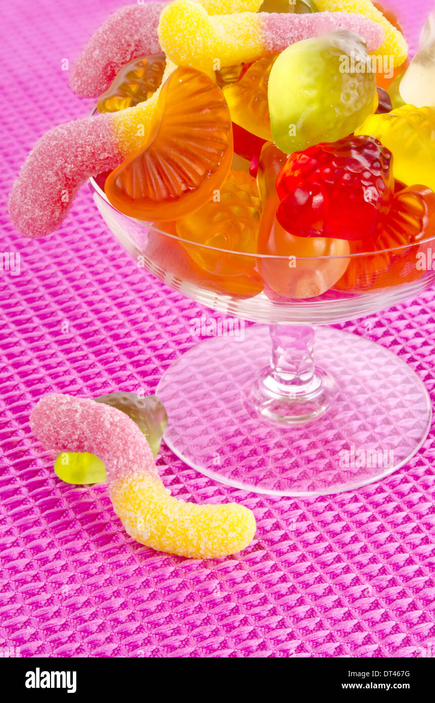 Yellow wine gum hi-res stock photography and images - Alamy