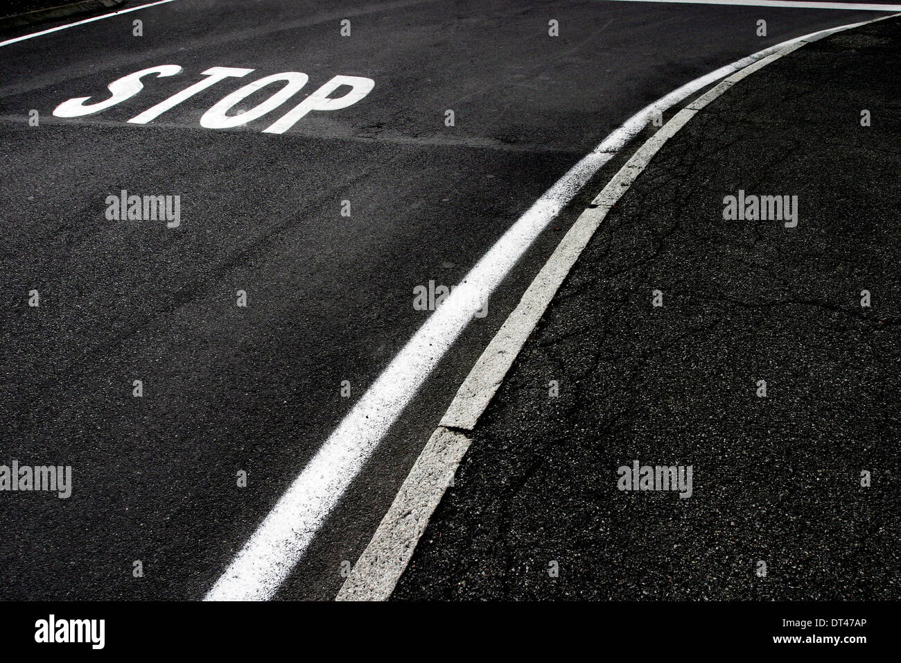 Road rules stop sign hi-res stock photography and images - Alamy