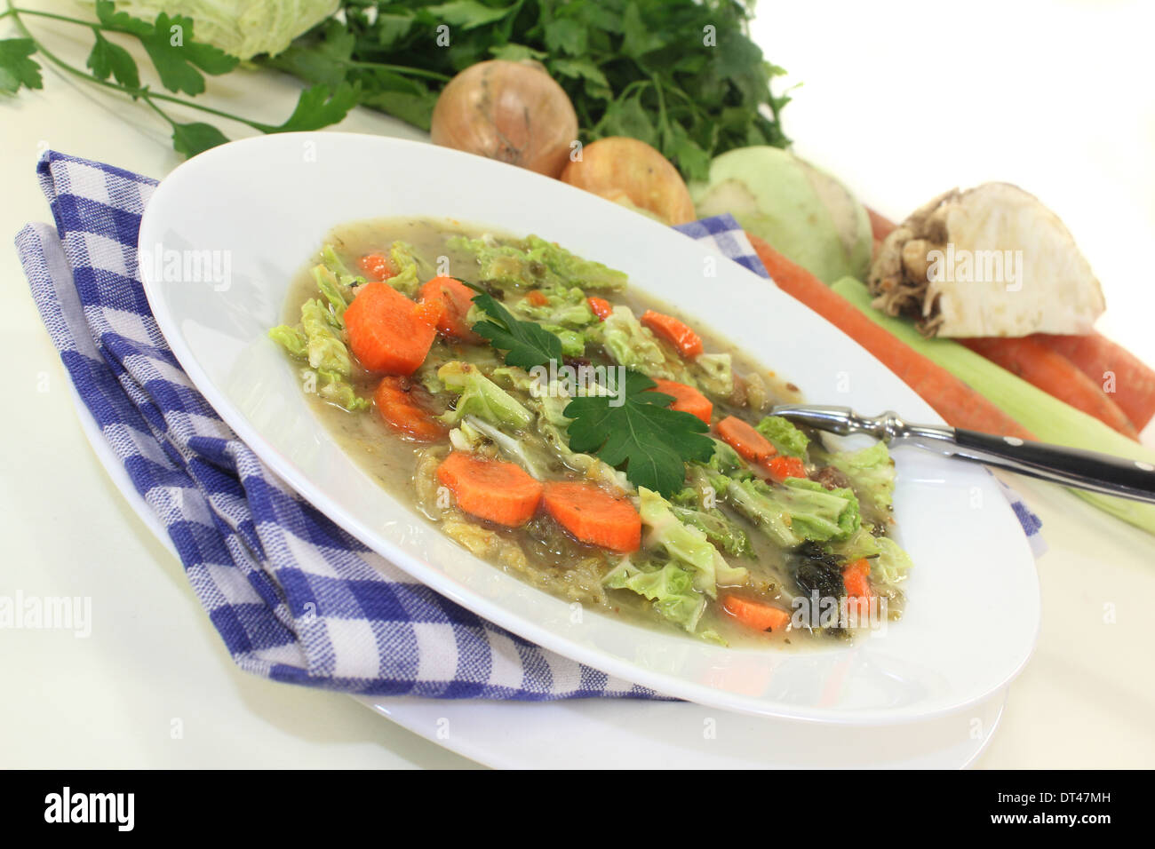 White cabbage dish hi-res stock photography and images - Alamy