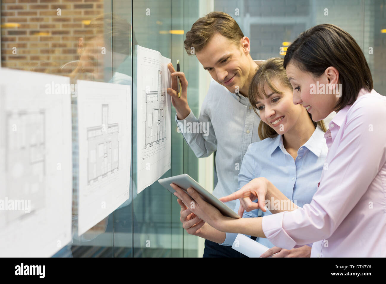 Drawing up plans hi-res stock photography and images - Alamy