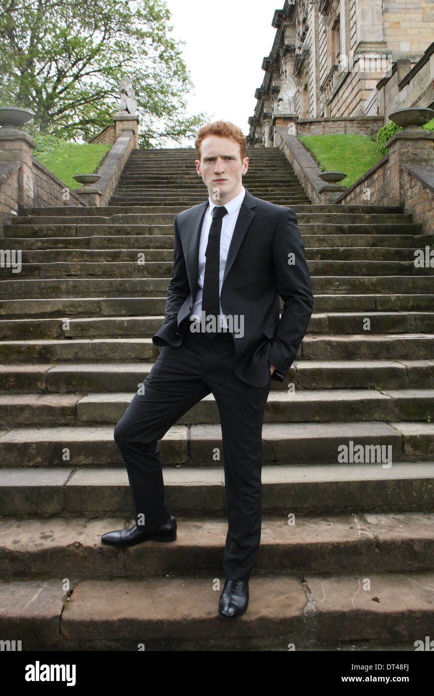 Light suit standing hi-res stock photography and images - Alamy