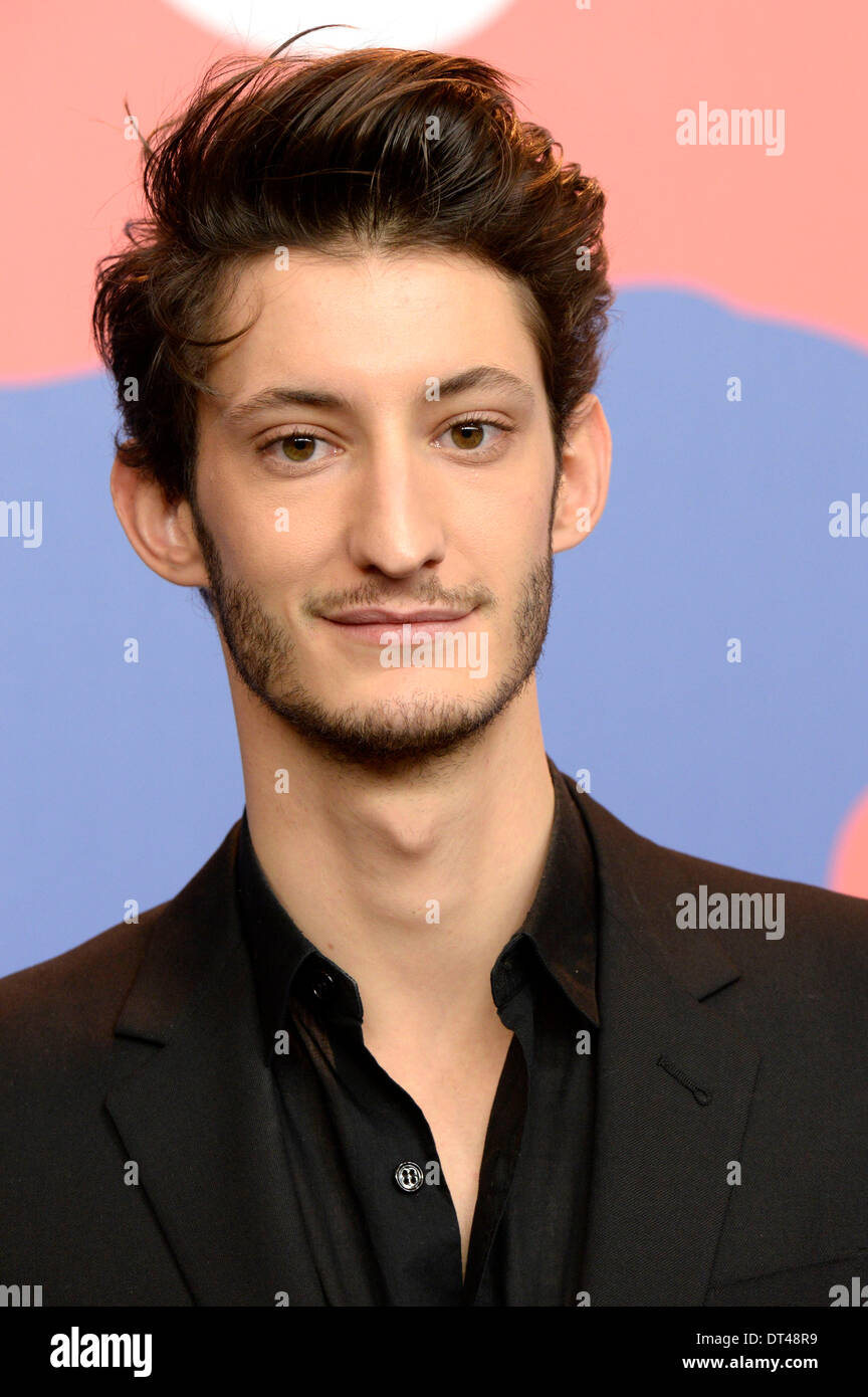 Pierre Niney during the 'Yves Saint Laurent' press conference at the ...