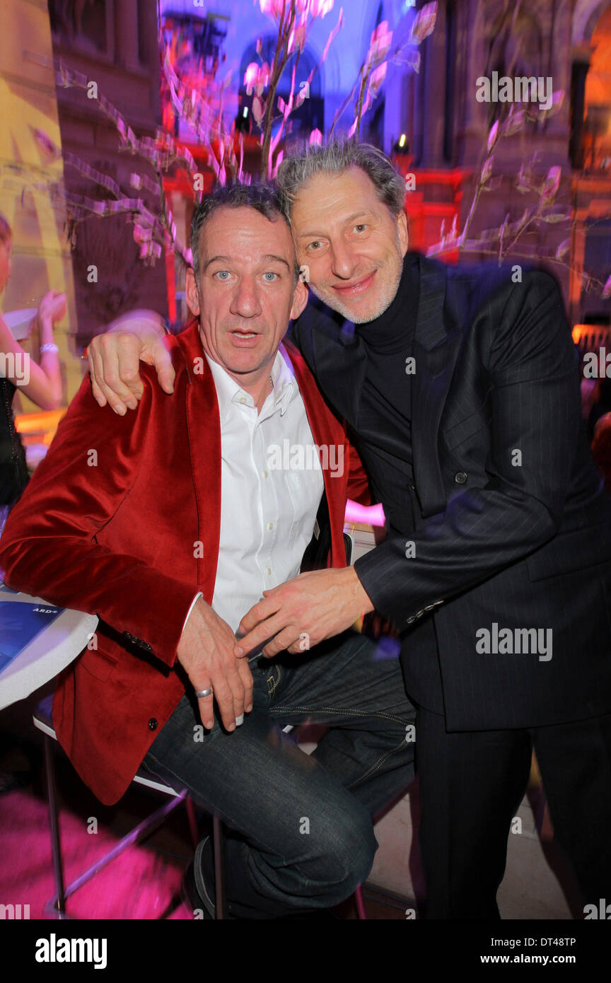 Heikko Deutschmann and Rufus Beck attending the Blue Hour Party at the ...