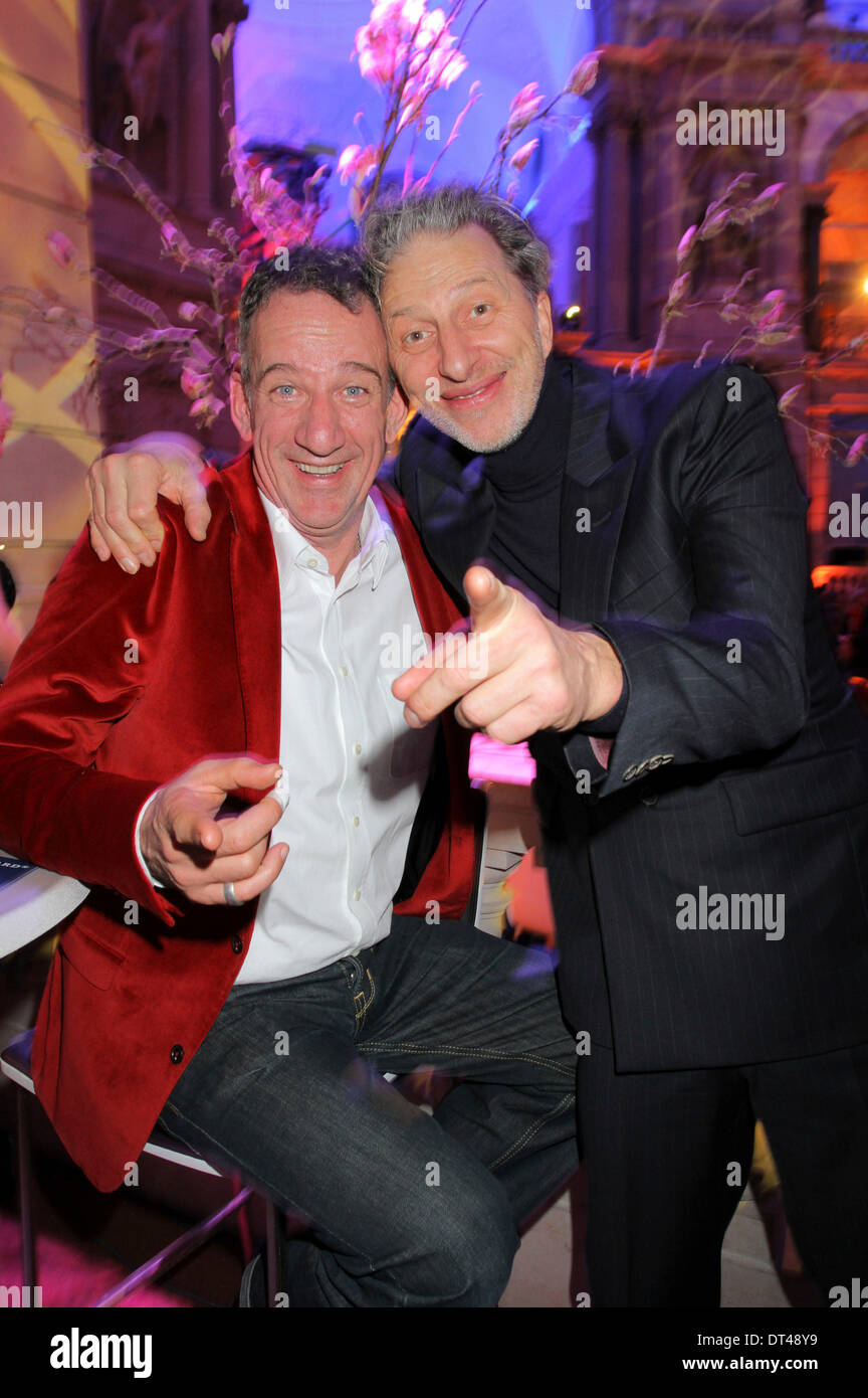 Heikko Deutschmann and Rufus Beck attending the Blue Hour Party at the ...