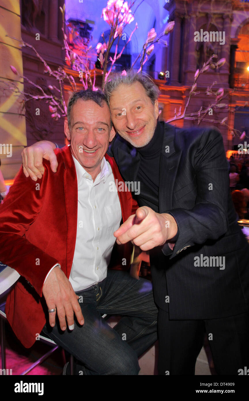 Heikko Deutschmann and Rufus Beck attending the Blue Hour Party at the ...
