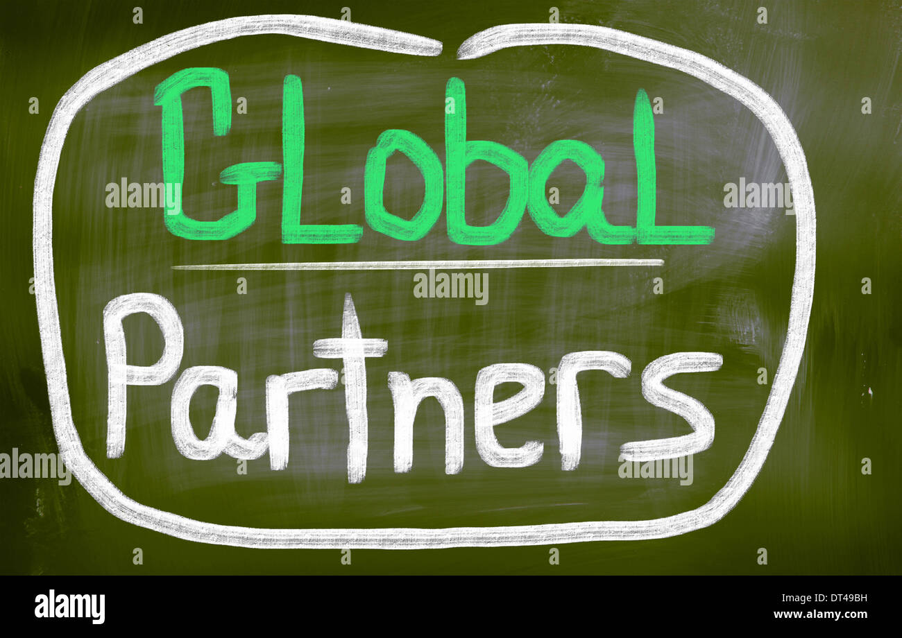 Global Partners Concept Stock Photo - Alamy