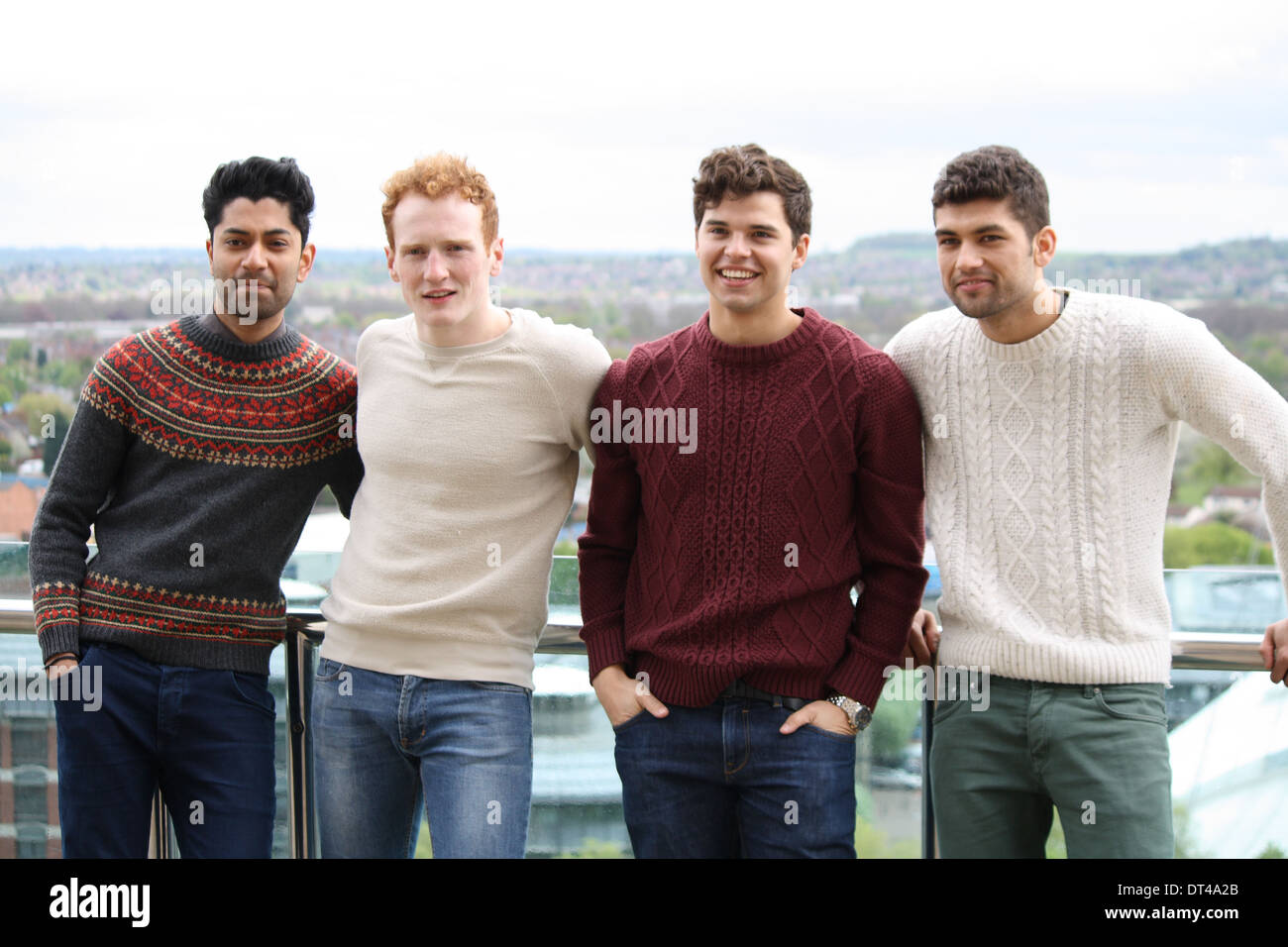 Group Of Male Models