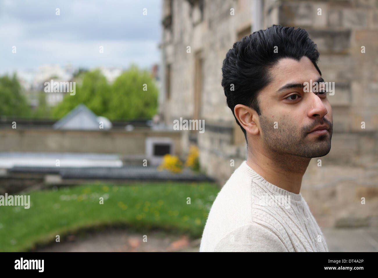 Portrait of a male model Stock Photo - Alamy