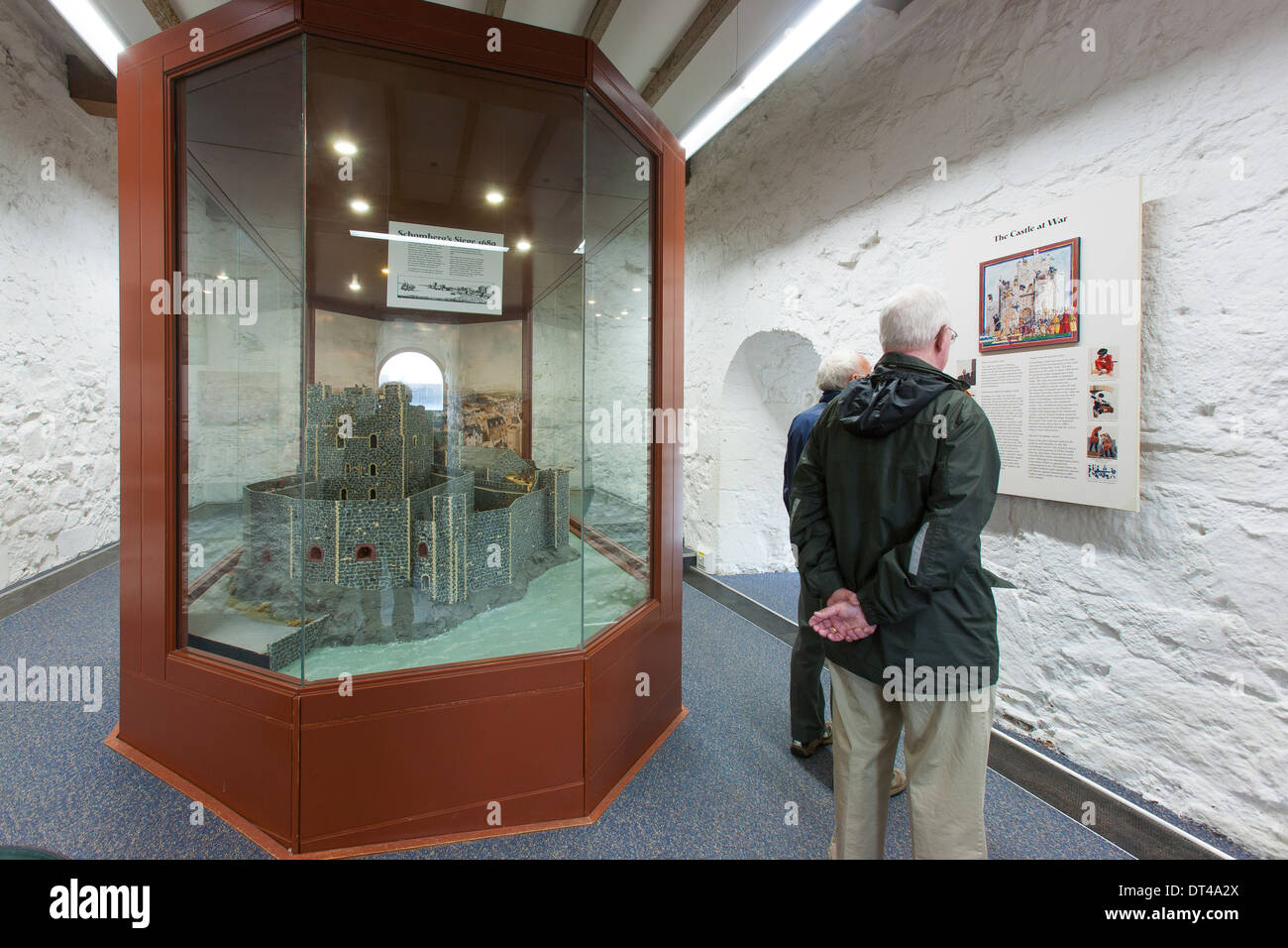 Carrickfergus castle is a norman castle in northern ireland hi-res ...