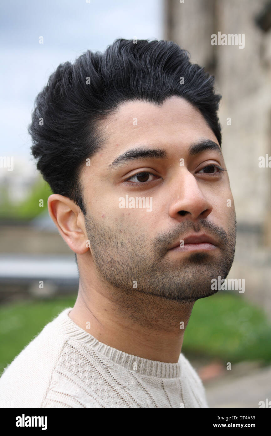 Portrait of a male model Stock Photo - Alamy