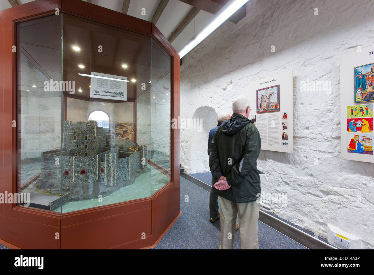 Carrickfergus castle is a norman castle in northern ireland hi-res ...