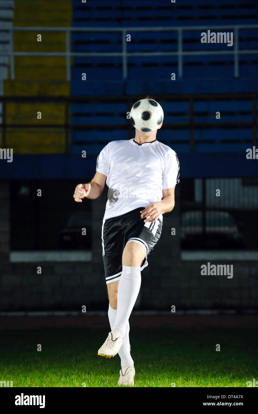football player in action Stock Photo - Alamy