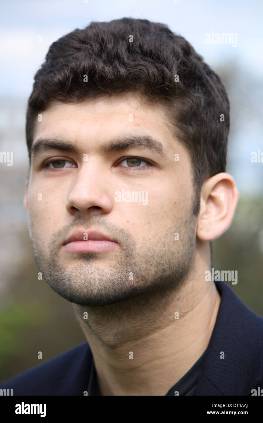 Male model standing hi-res stock photography and images - Alamy